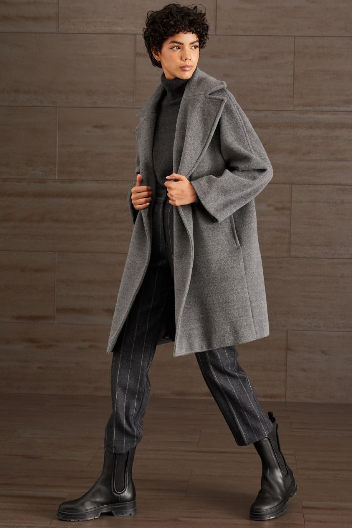 Wool coat, grey | Intrend