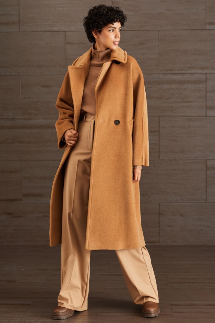 Wool coat, camel | Intrend